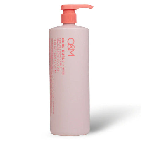 O&M Curl Curl Shampoo 1000ml – Curl Enhancing & Strengthening Cleanser