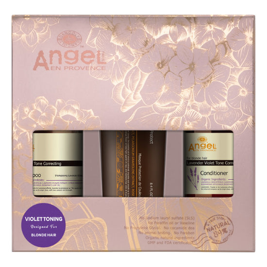 Angel LAVENDER VIOLET Duo + Orange Flower Mask Gift Pack | Tone ...