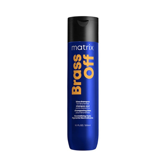 Matrix Total Results Brass Off Blue Shampoo 300ml | Neutralize Brassy Tones