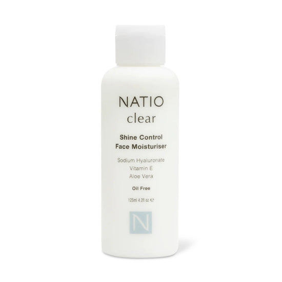 Natio Clear Shine Control Face Moisturiser 125ml