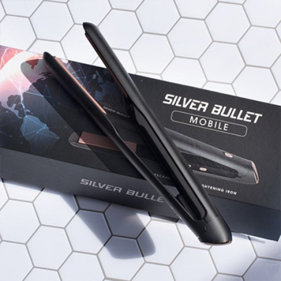 Silver Bullet Mobile Rechargeable Hair Straightener