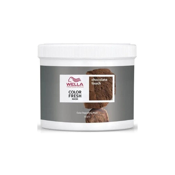 Wella Color Fresh Mask 500ml Tub - Chocolate Touch
